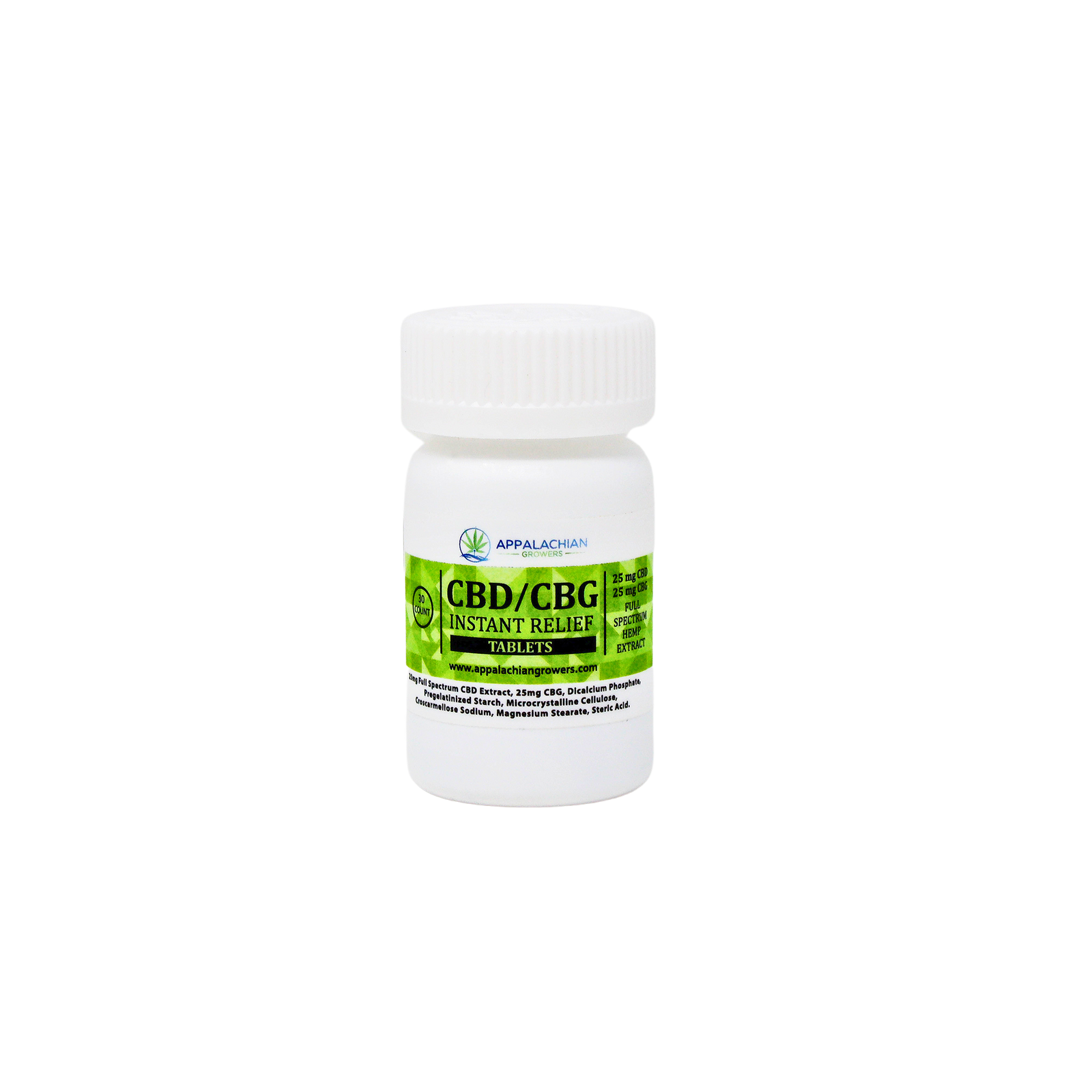 CBD/CBG Instant Release Tablets